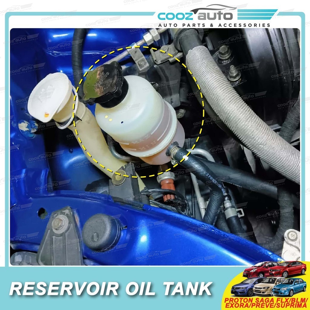 Proton Saga FLX BLM Exora Preve Suprima Car Power Steering Oil Tank ...