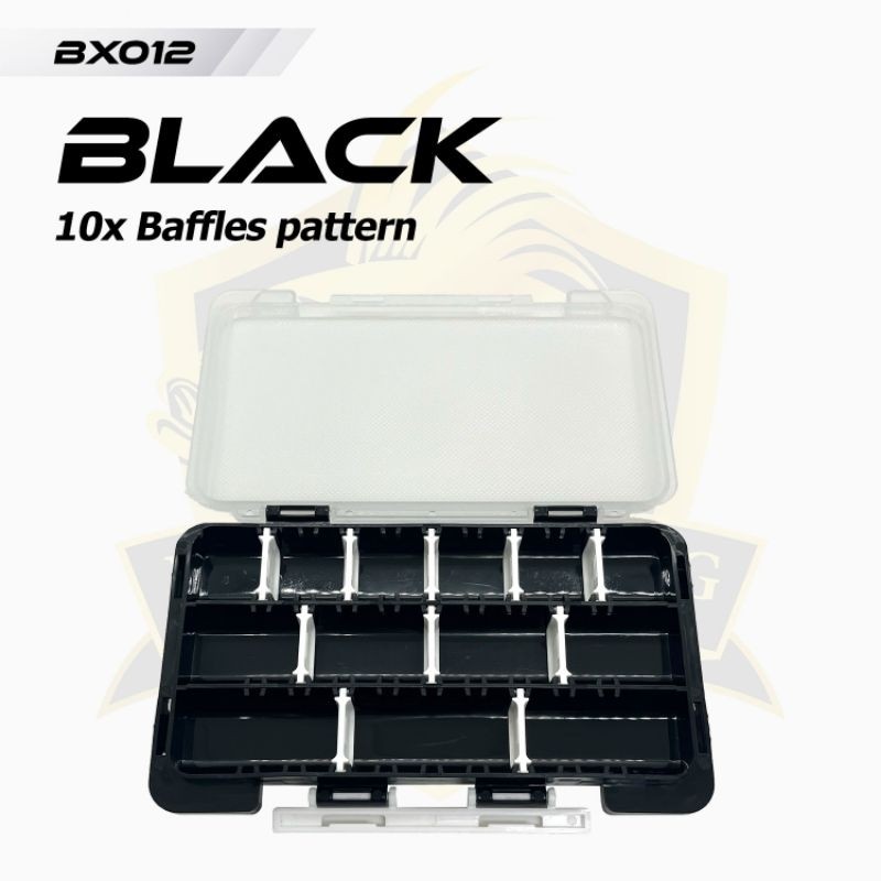 【BX005】𝐅𝐢𝐬𝐡𝐢𝐧𝐠 𝐓𝐚𝐜𝐤𝐥𝐞 𝐁𝐎𝐗 Double Side Open Lures Box Kotak Gewang Pancing Kotak Mancing 钓鱼用具盒子 ...