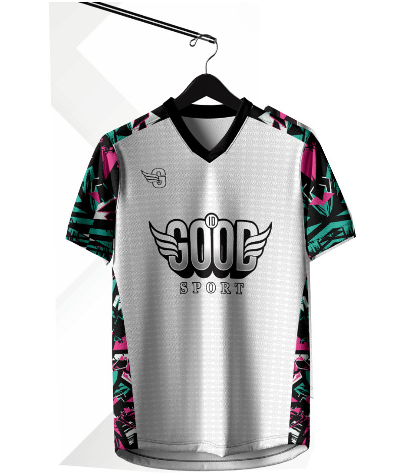 FUTSAL / LAWN SOCCER JERSEY FREE CUSTOM NAME BACK NUMBER TEAM NAME LOGO ...