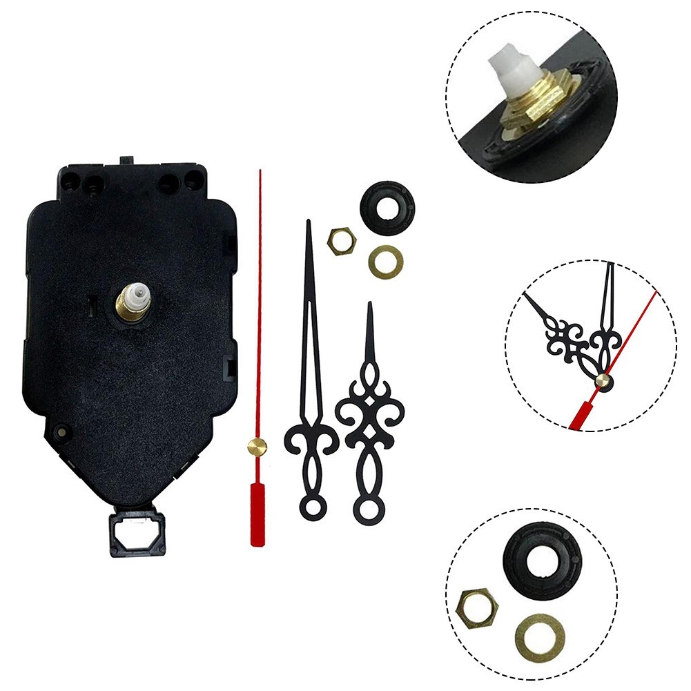 GRKN~Quartz Wall Pendulum Clock Movement Mechanisms with Hands Clock ...