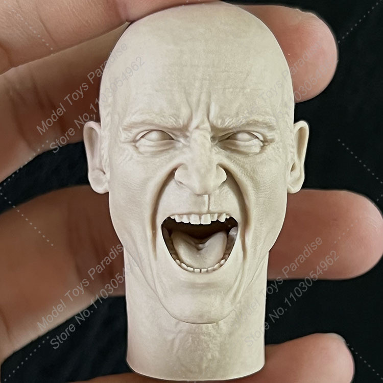 Unpainted 1/6 Men Soldier Joker Carving Heath Ledger Joaquin Phoenix ...