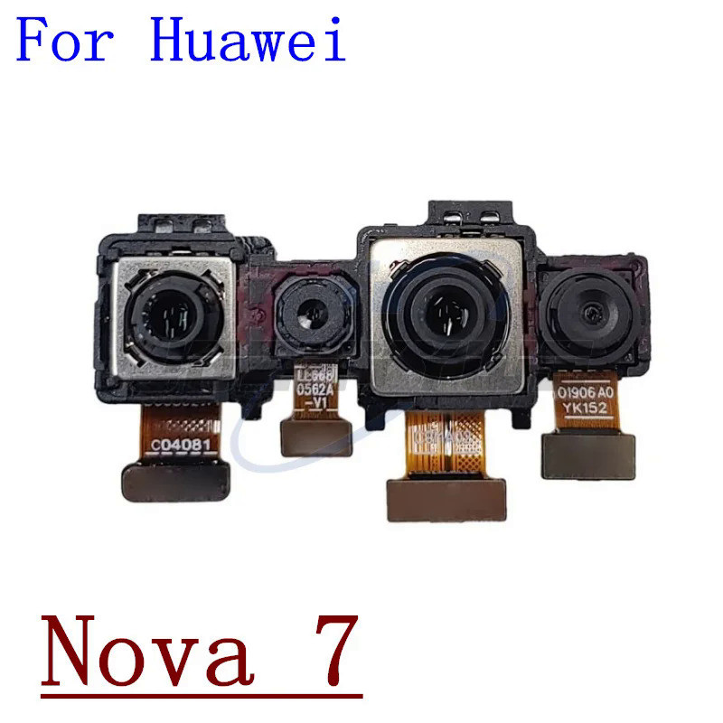 Original Rear Big Back Main Camera Module Flex Cable For Huawei Nova 7 8 9 SE Pro P Smart S 2019 ...
