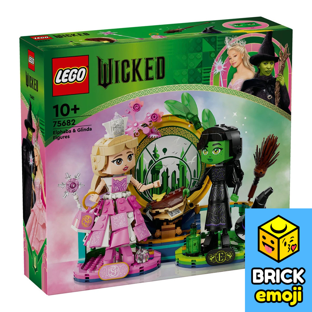 LEGO 75682 Wicked Elphaba & Glinda Figures | Shopee Malaysia