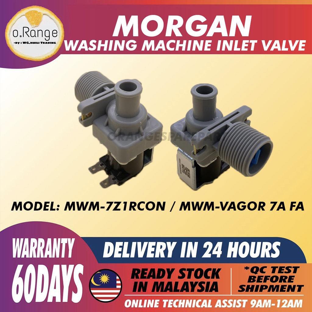 MWM-7Z1RCON MWM-VAGOR 7A FA MORGAN WASHING MACHINE INLET VALVE / COIL ...
