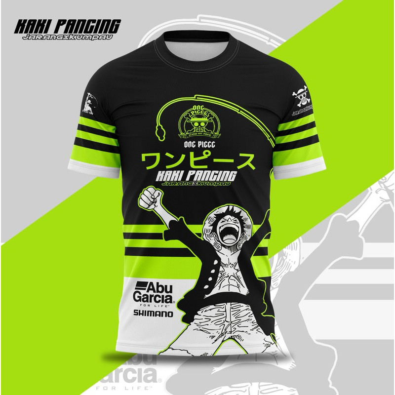 Kaki Pancing X One Piece Sublimation Tshirt | Baju Kaki Pancing X One ...