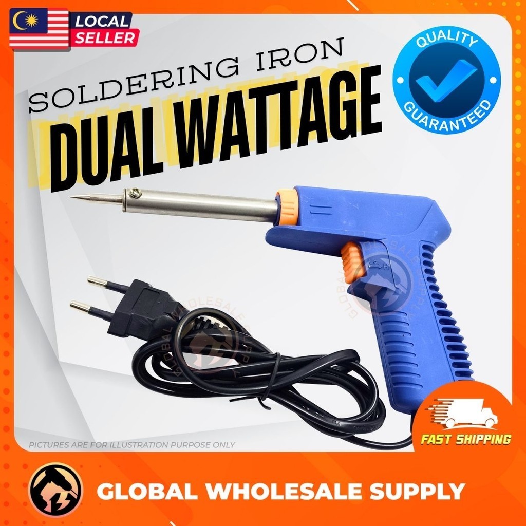 DUAL WATTAGE Soldering Iron 30/70W Pateri Timah Electrical Tool ...