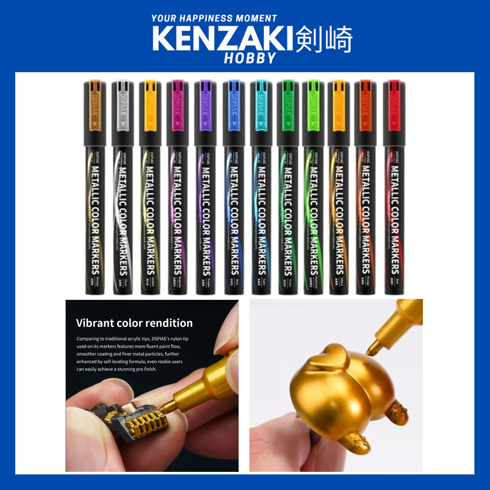 DSPIAE METALLIC GUNDAM MARKER MKA SERIES | Shopee Malaysia