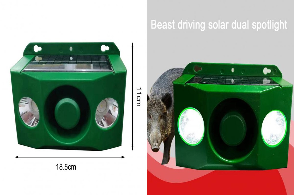 OPPO Versatile Mounting Repellent Lights Fence-mounted Repellent Lights ...
