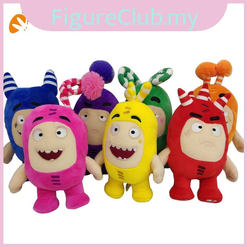 Hychumey 18cm Oddbods Plush Soft Cuddly Toy Newt Bubbles Pogo Zee Jeff ...