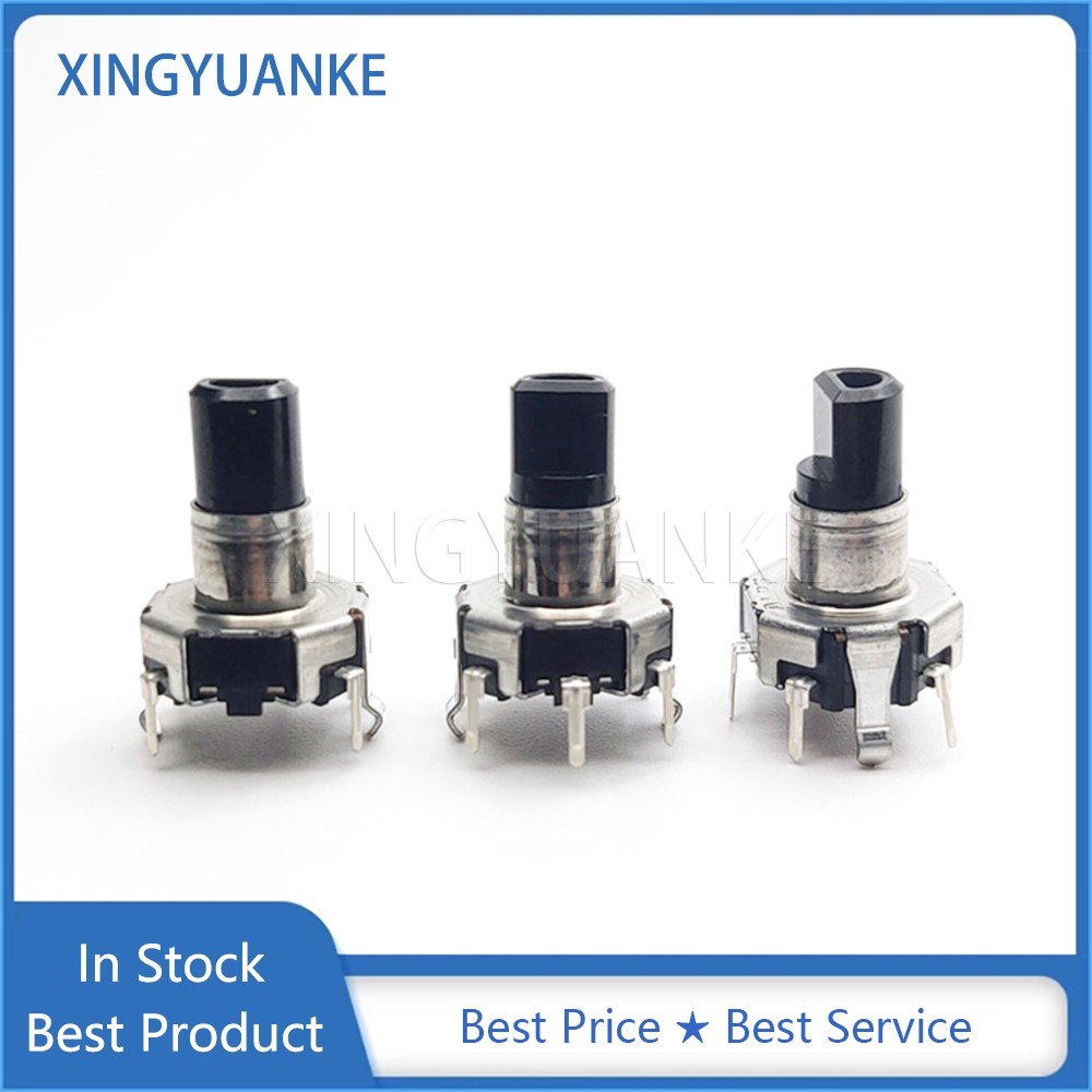 2Pcs/lot EC12D1524403 Car Navigation CD Volume Encoder With Push Button Switch EC12 Round Type ...