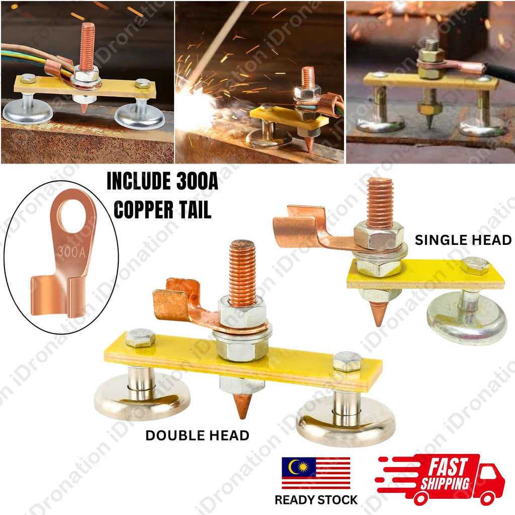 Single Double Magnetic Welding Head Tip Tips Grounding Second ...