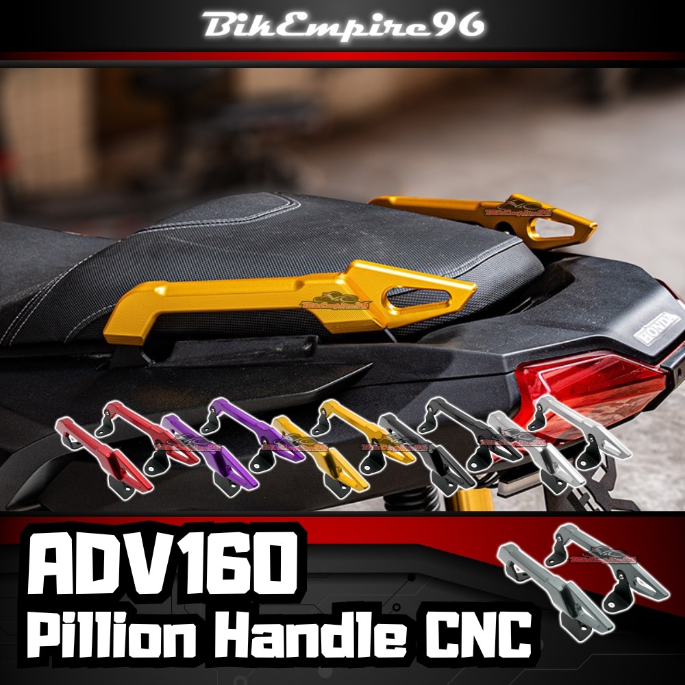 ADV160 Pillion Handle CNC Thailook Design Rear Passenger Handle Rear ...