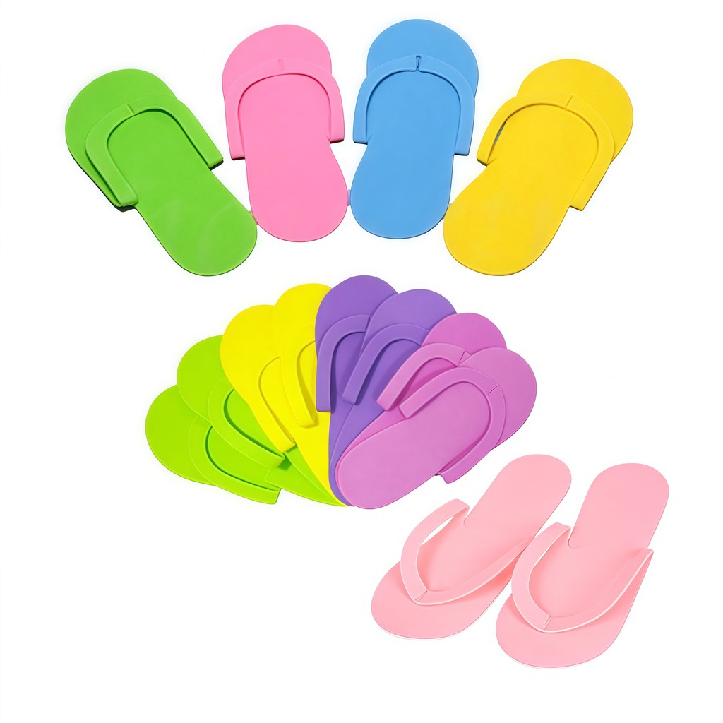 Disposable Slipper Portable Travel Foam Shoe Eva Sandal Beach Spa Flip ...