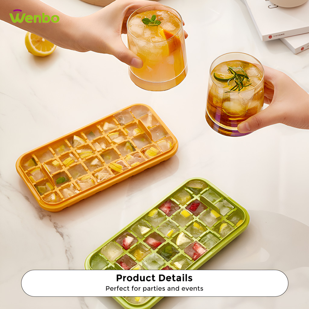 Wenbo Kitchen Pantry 58/84 Grid Ice Lattice Box Ice Cube Container Ice ...