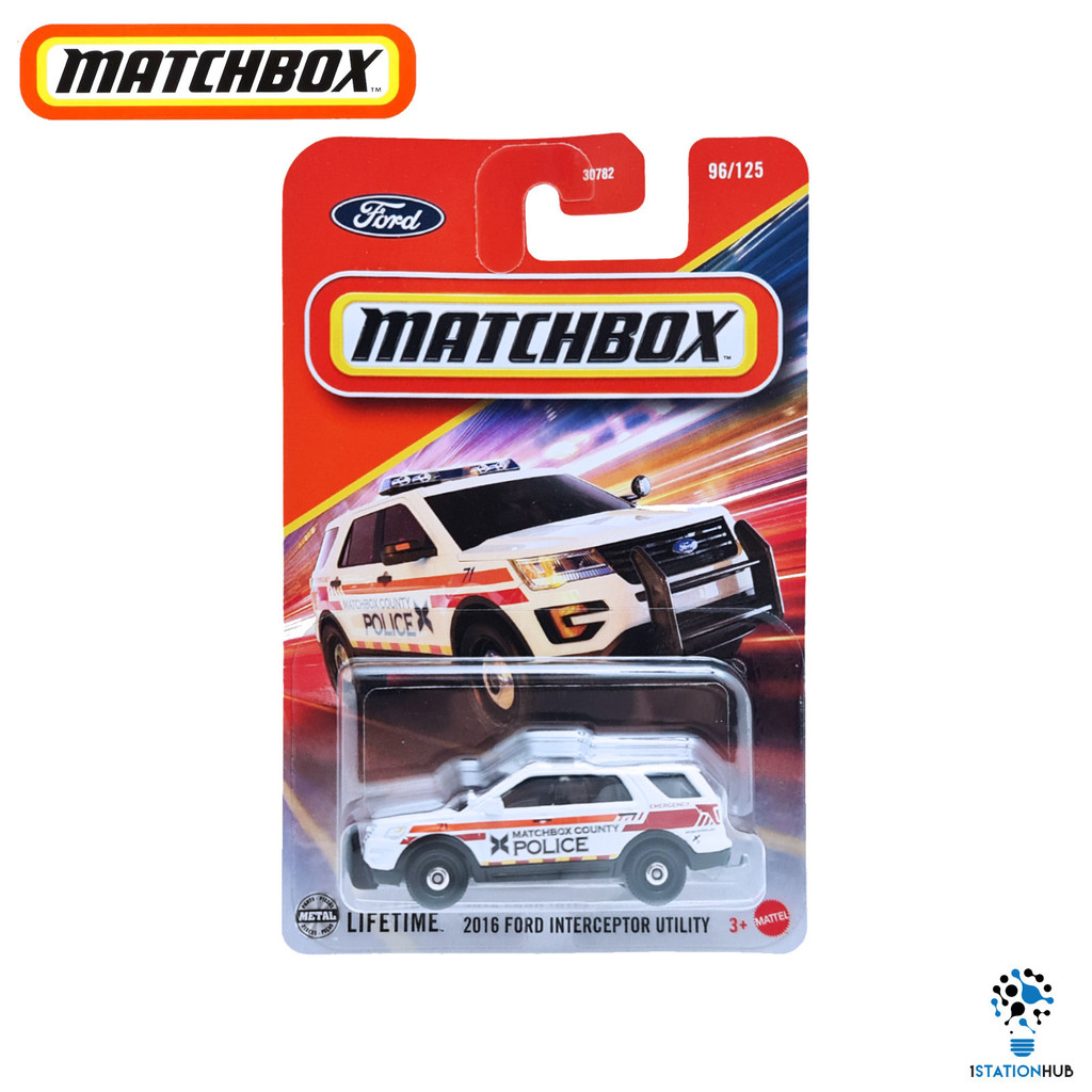 Matchbox 2016 Ford Interceptor Utility Car | Mattel Collector Toys ...