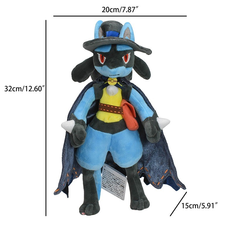 Pokemon New Style 32cm Halloween Christmas Lucario Toys Different Color ...