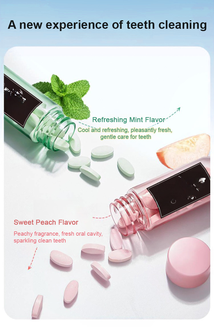 🔥【JAKIM HALAL】Probiotic Solid Toothpaste Portable Fragrance Solid Toothpaste Tablets｜香口固体牙膏咀嚼片 ...