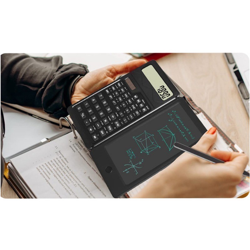 Scientific Calculator 3 in 1 Foldable Desk Math Calculator Handheld ...