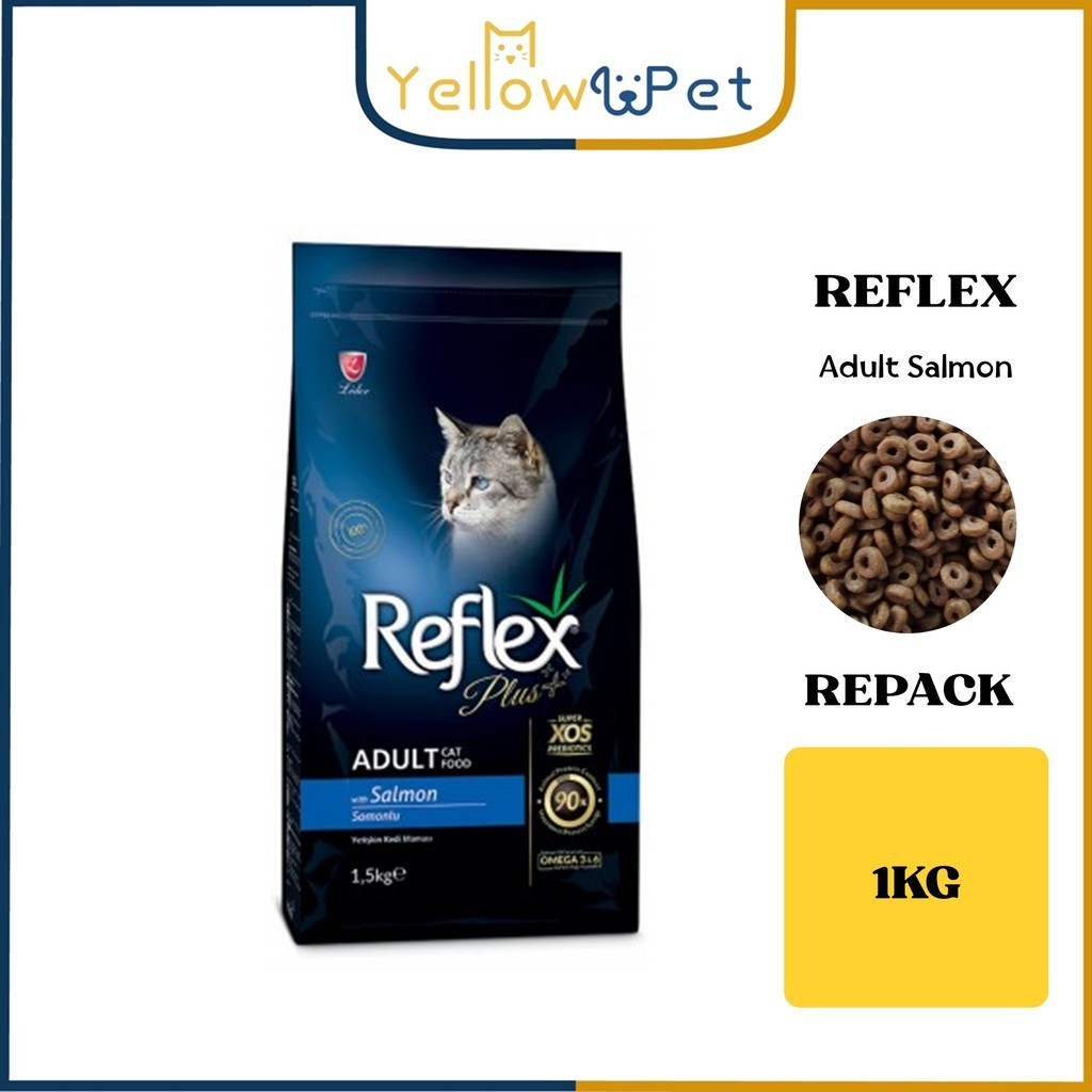 Reflex Cat Dry Food Adult Salmon 1kg (Repack) | Shopee Malaysia