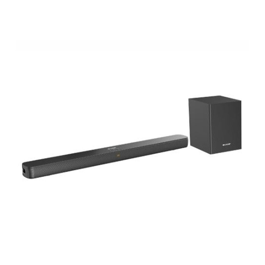 Sharp 2.1ch Sound Bar Home Theater With Wireless Subwoofer Speaker ...