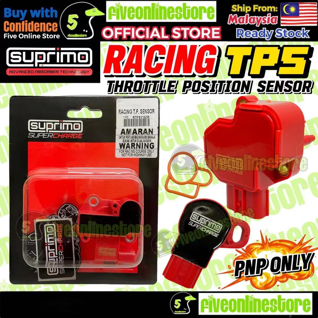 SUPRIMO Racing TPS Sensor For RS150 RSX 150 / Y15ZR V1 Y15 V2 / EGO ...