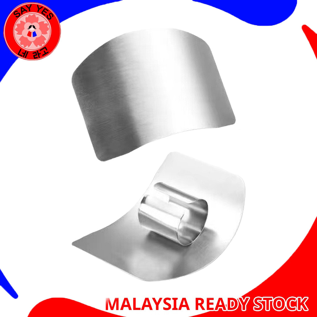 SayYes Stainless Steel Finger Guard Kitchen Anti-Cut Finger Artifact ...