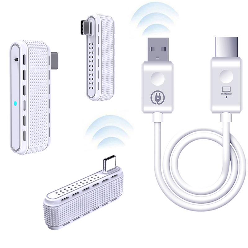 HD Screen Share Cable Display Adapter USB-C Wireless Transmitter ...