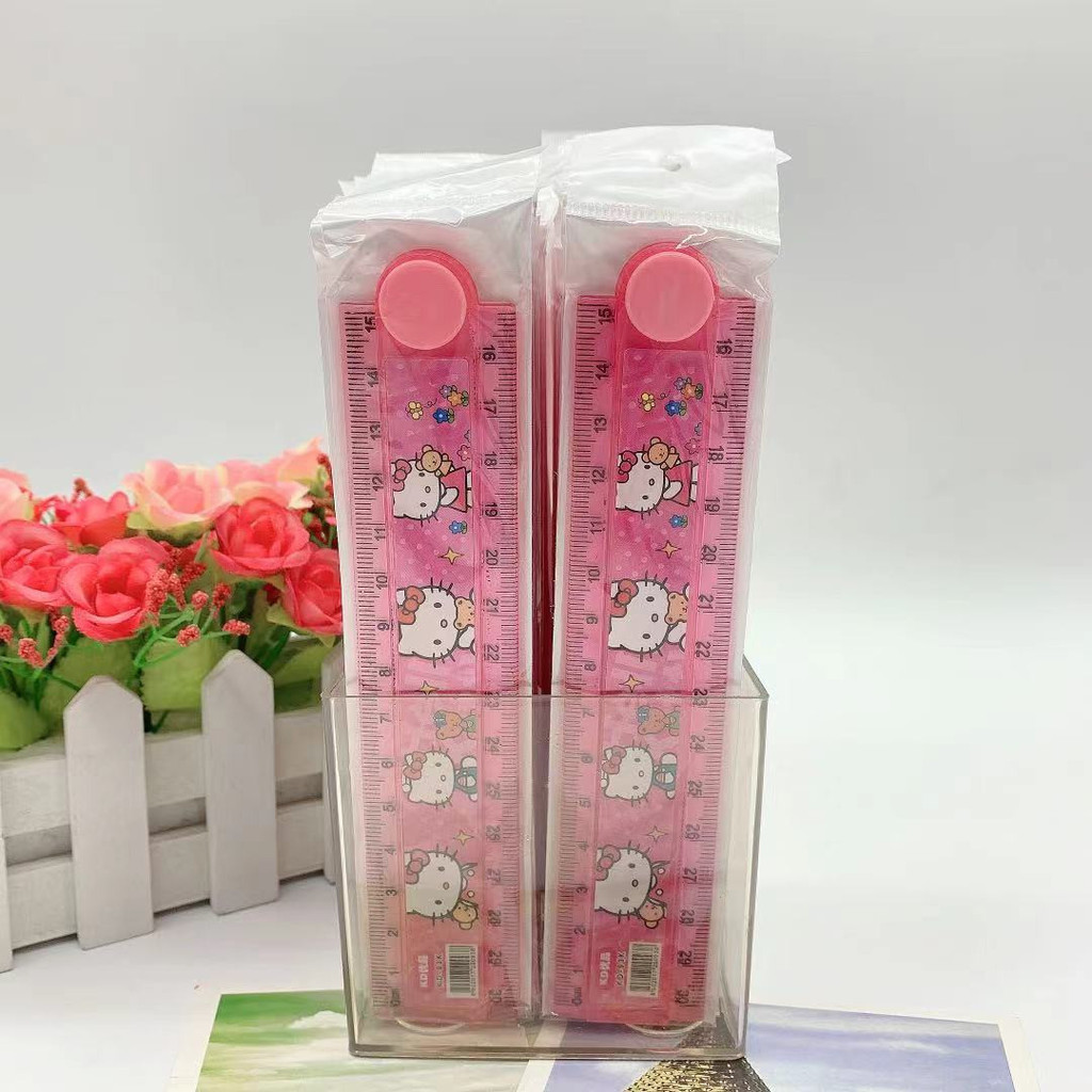 [READY STOCK] 30cm Hello kitty Foldable Ruler Hello kitty Ruler ...