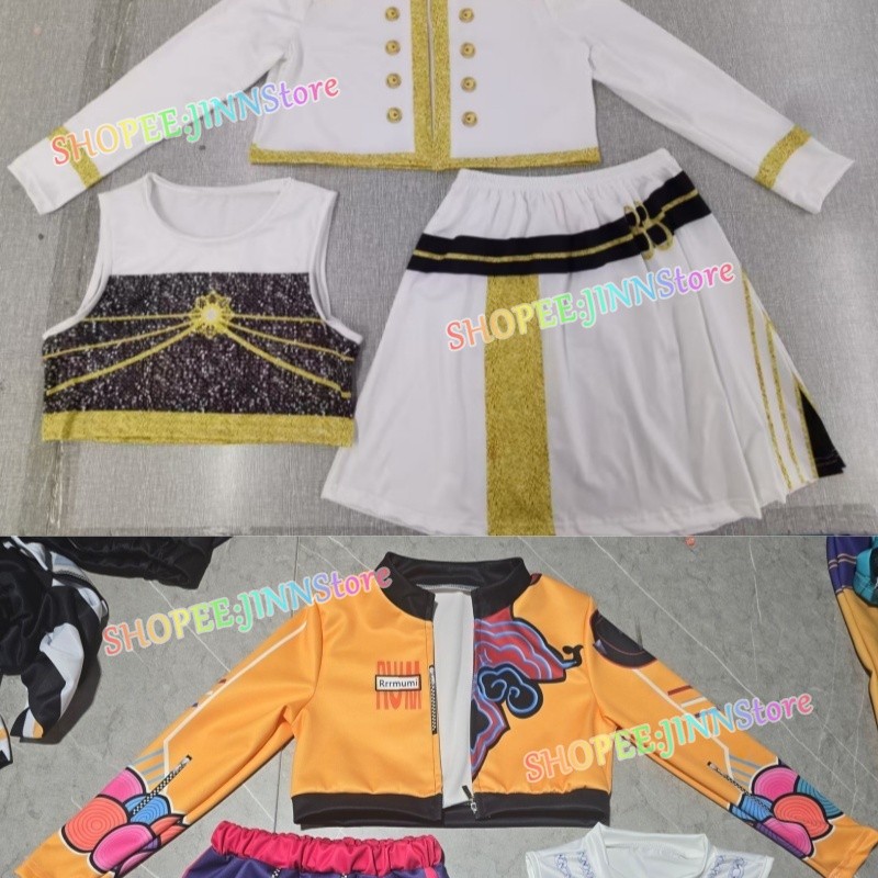 -JINN-Children Girls KPOP DEMON HUNTERS Cosplay Costume RUMI ZOEY MIRA ...