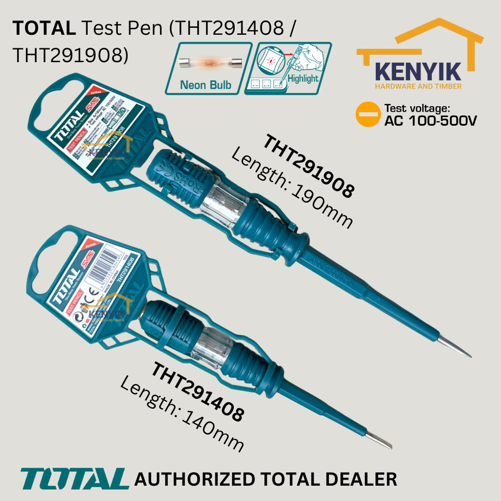 TOTAL Test Pen (THT291408 / THT291908) | Shopee Malaysia