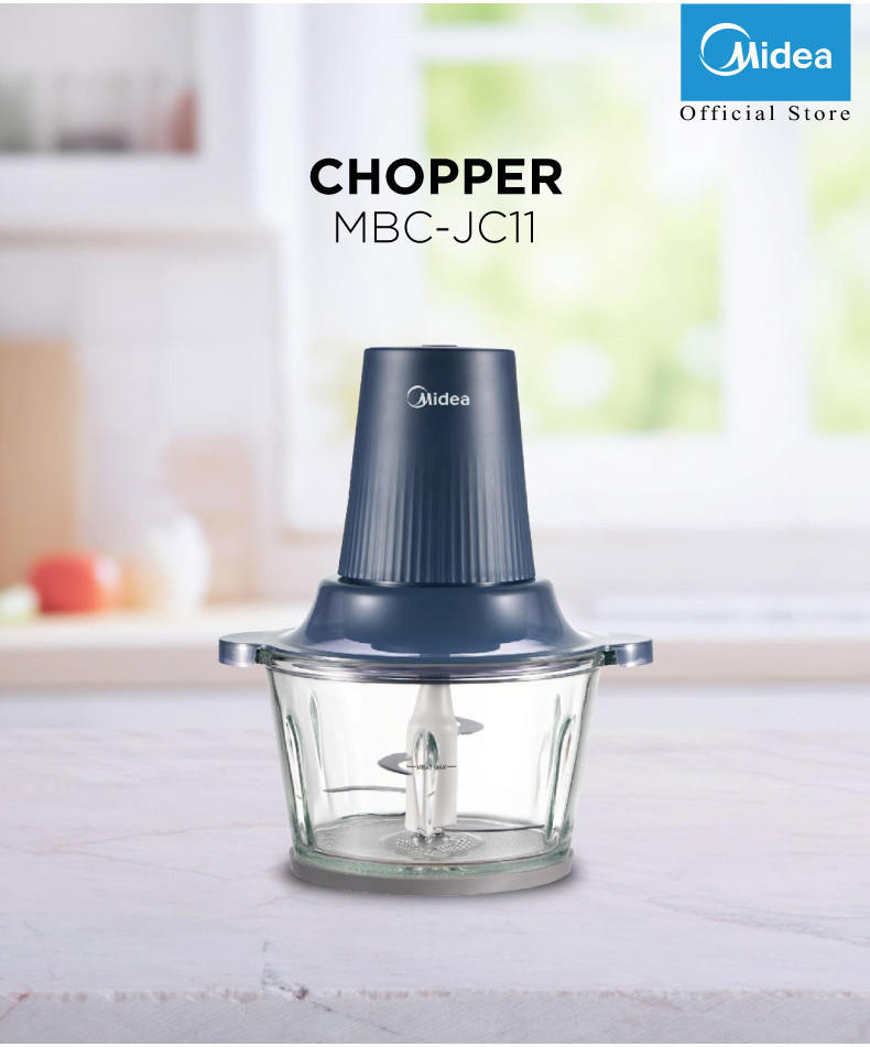 Midea MBC-JC11 1.8L Glass Jar Food Chopper | Shopee Malaysia