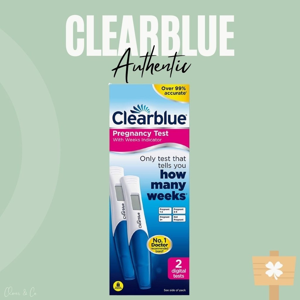 [VALUE] Clearblue Digital Pregnancy Test Weeks Indicator 2 Tests ...