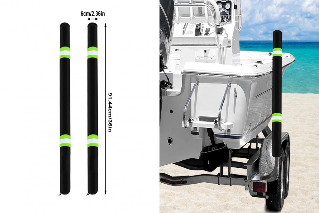 Waterproof Boat Trailer Guide Covers 36-inch Boat Trailer Guide Covers ...