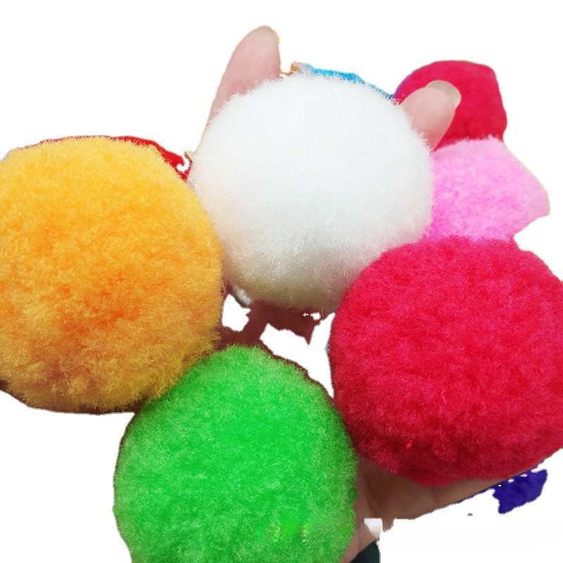 5cm Large Color pompom Ball Polypropylene Wool Ball Mixed Color pompoms ...