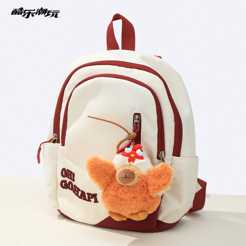 Funny Dolphin Baby Chicken Pendant Creative Luhua Chicken Capybara Doll ...