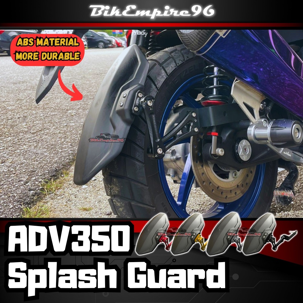 ADV350 Splash Guard Rear Wheel Rear Hugger Extend Mudguard Honda Adv ...