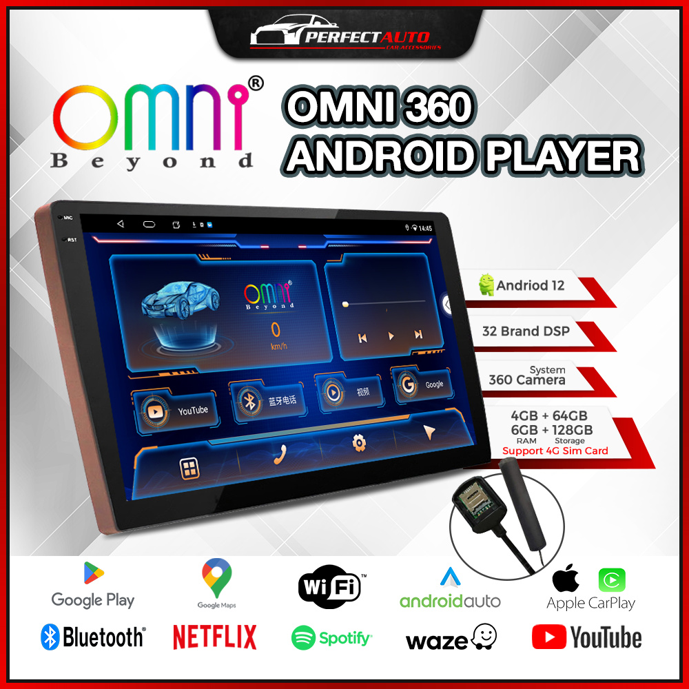 Omni Beyond OMNI360 4+64GB 6+128GB Android 12 With 4G Sim Card 8Core ...
