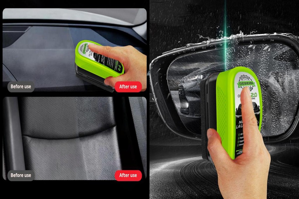 [FM] Car Glass Maintenance Tool Car Glass Dirt Cleaner Car Windshield ...