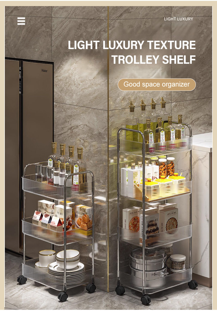 Trolley Rack Small Space Snacks Shelf Full Filling Trolley Shelf Light ...