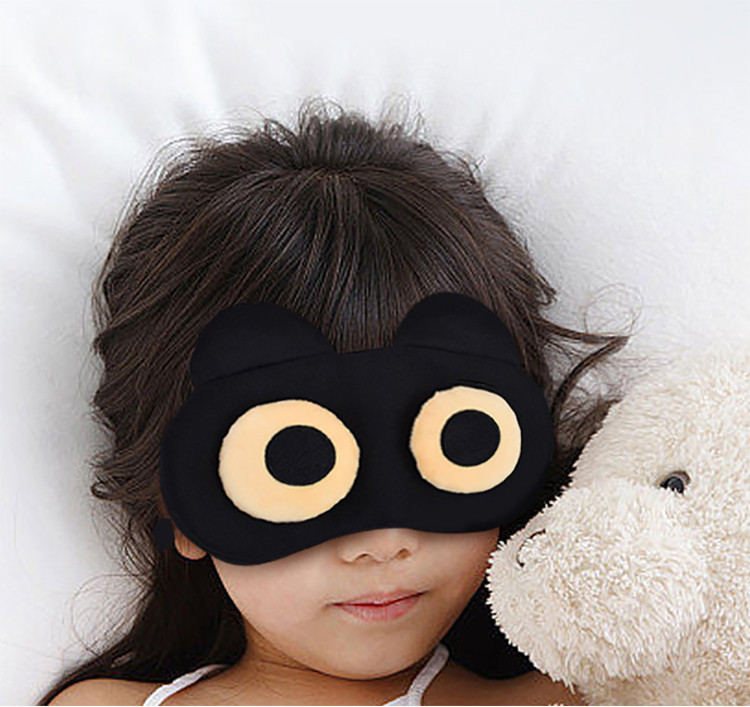Eye mask cute funny sleep blackout students game eye mask lunch break ...