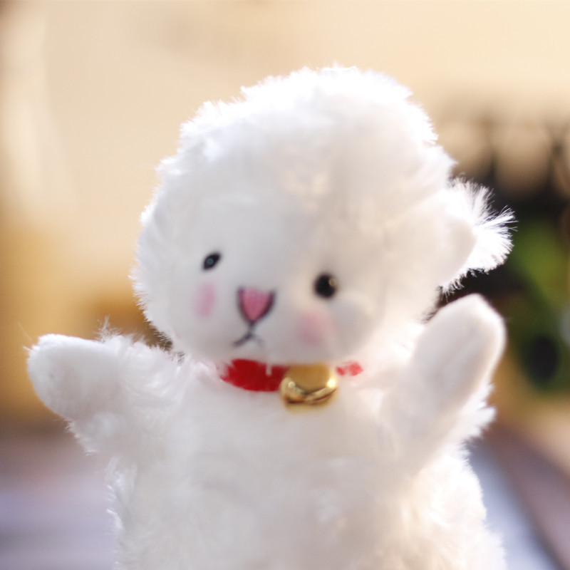 Adorable Mini Sheep Plush Toy Soft Bell Animal Stuffed Lamb | Shopee ...