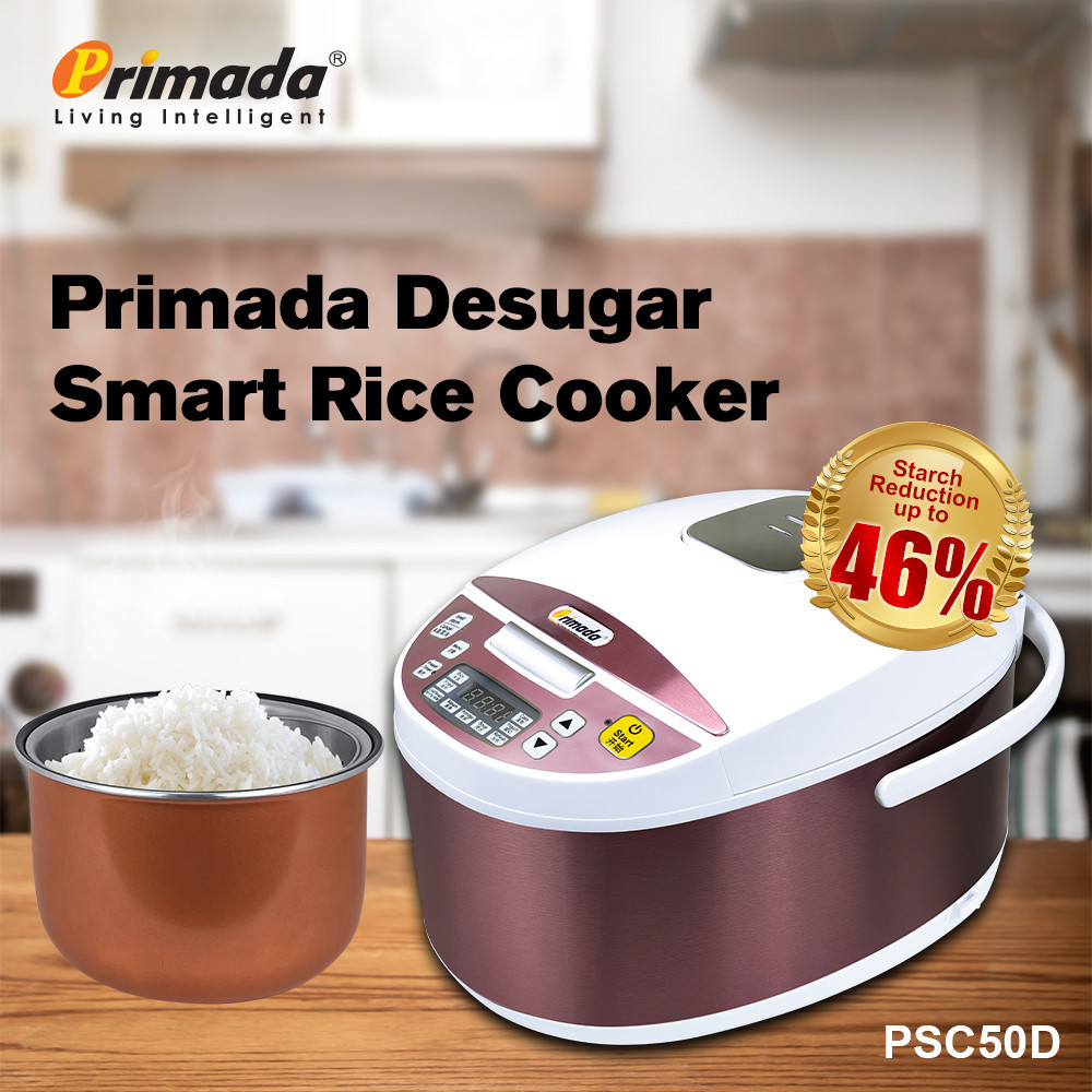 Primada Desugar Smart Rice Cooker PSC50D | Shopee Malaysia