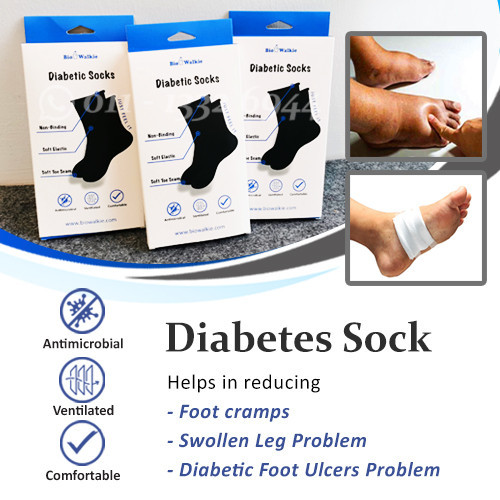 Sensitive Feet Circulation Socks 敏感足循环袜 | Shopee Malaysia