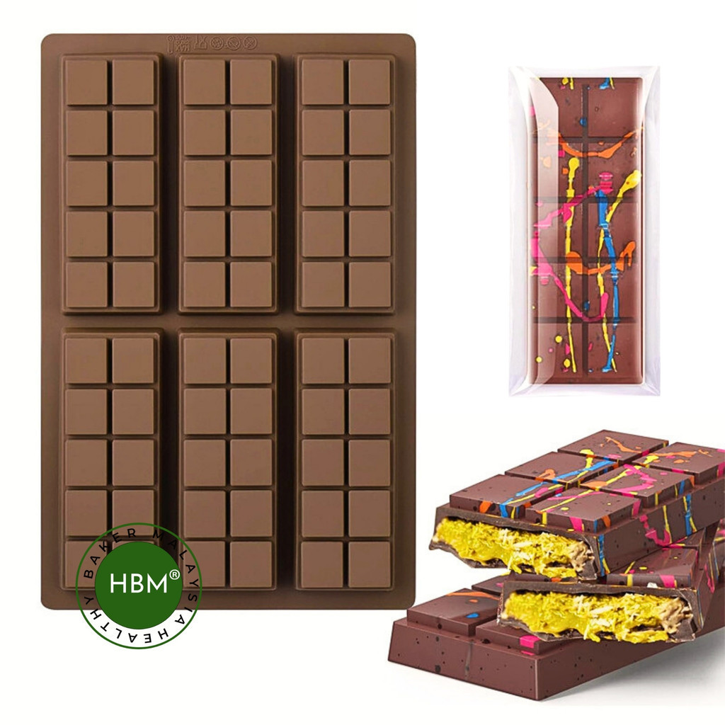 Silicone Viral Dubai Fix Chocolate Mould/Mold SM0030 / SM0031 / Acuan ...