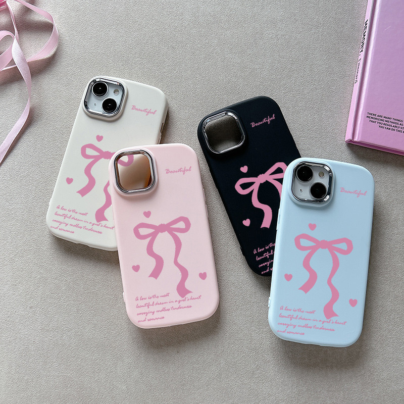 For VIVO S1 V15 V20 V23 V25 Pro V27 V27e V29 V29e V30 5G love heart Bow ...