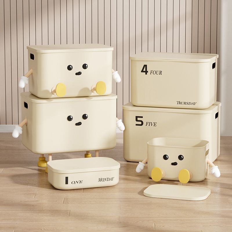 Creative Cute Storage Box Desktop Organizer Box Snack Toy Storage Box ...