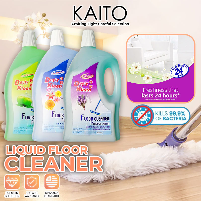 Liquid Floor Cleaner Apple Lavender Floral Fresh 2L Concentrated ...