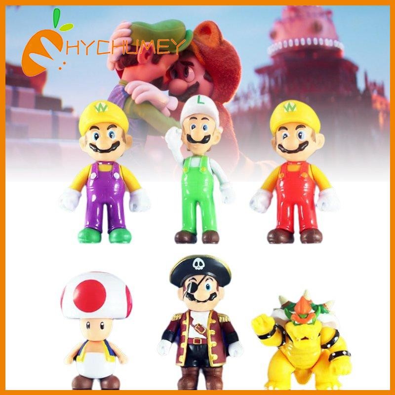 Mario Vibrant Super 7th Edition Mario Pvc Cartoon Character For Kids ...