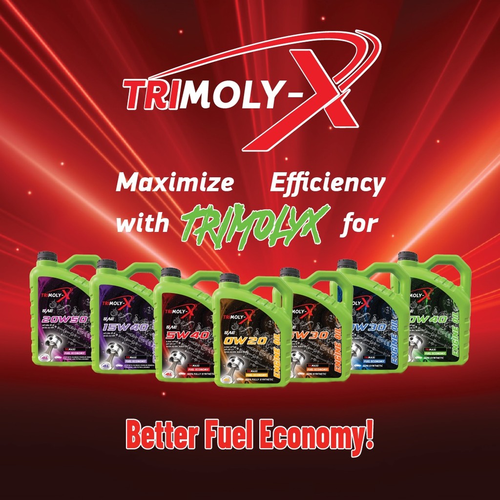 TRIMOLY-X TRIMOLYX 10W30 SEMI SYNTHETIC ENGINE OIL SP/CF 4L Car ...