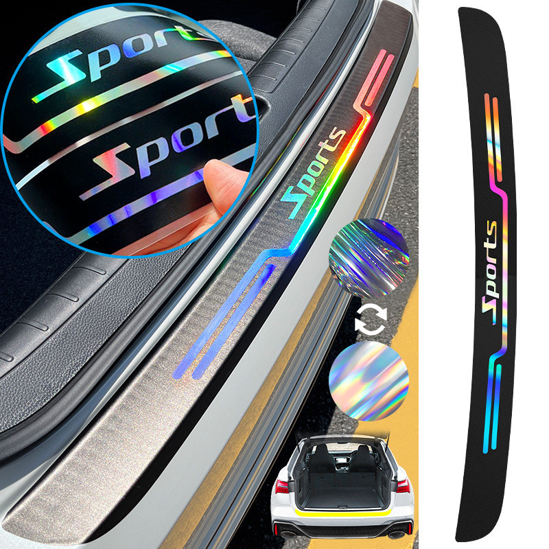 New Nissan Navara Laser Car Threshold Protection Sticker Colorful ...